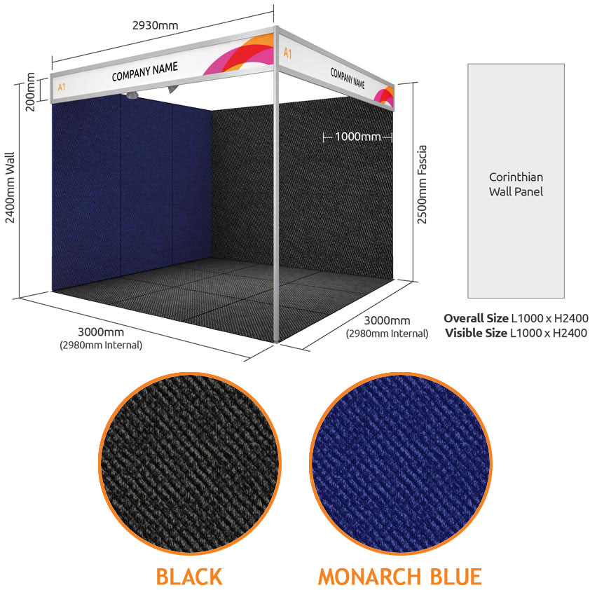 Exhibitions and Conferences - Plan your stand - Stand types