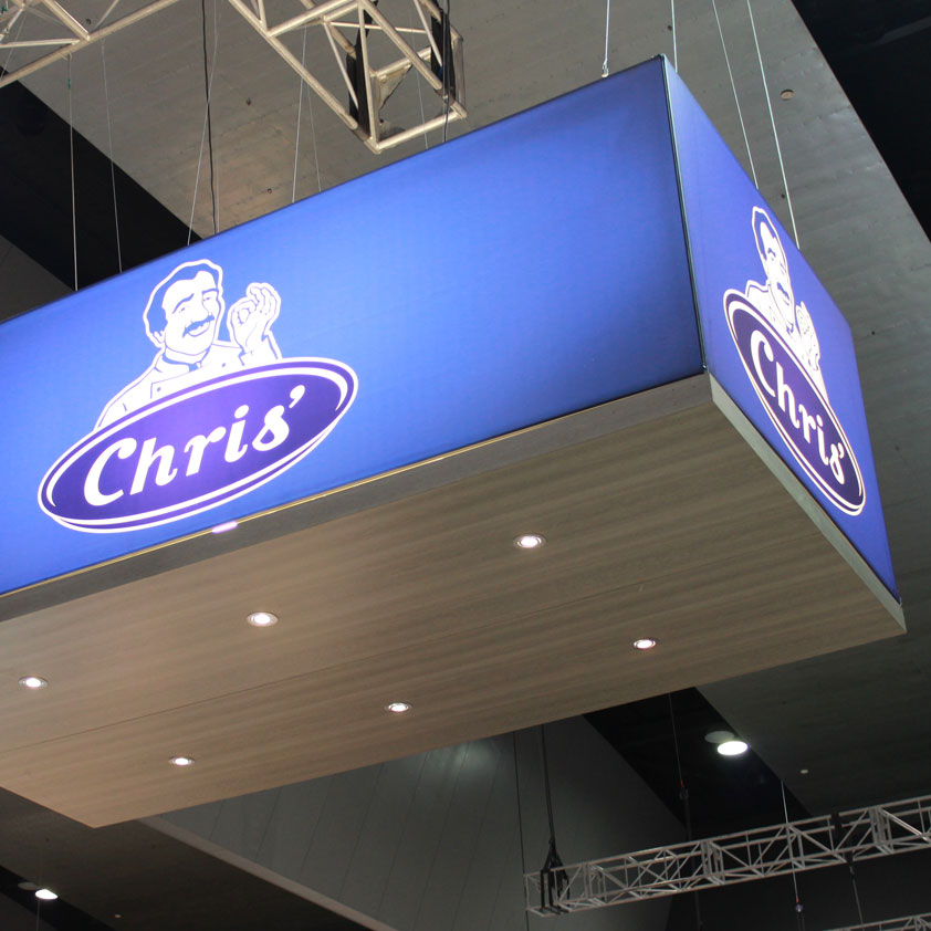 Exhibitions and Conferences - Signage - Overhead signage