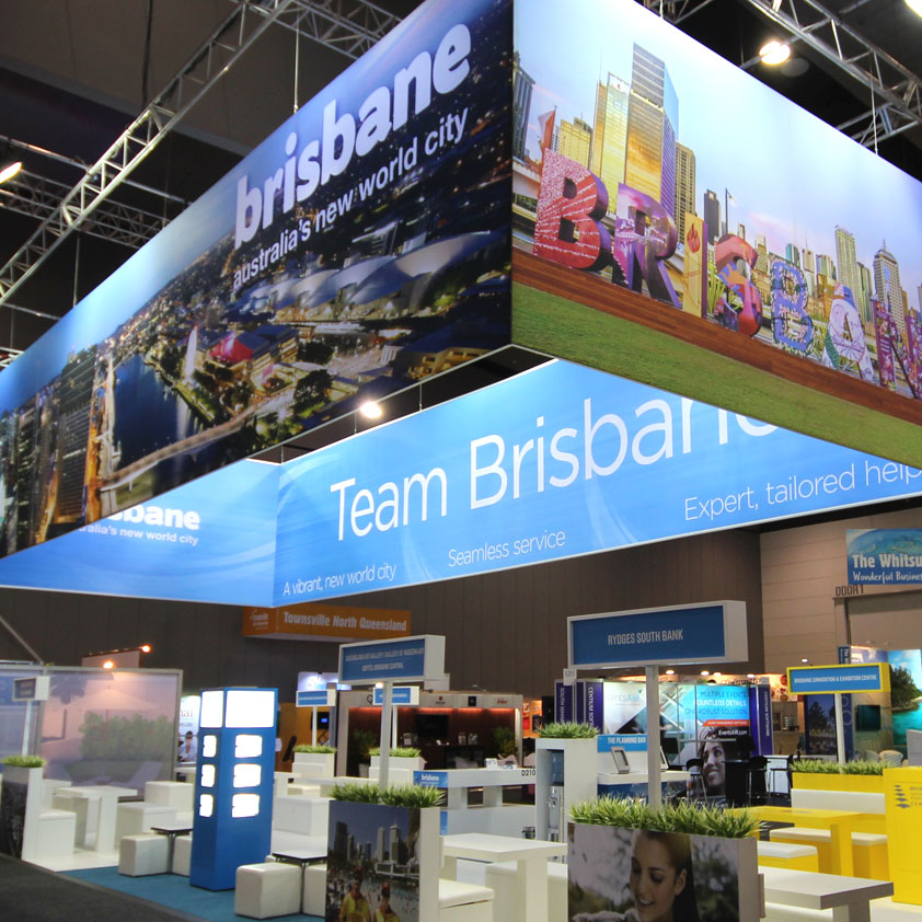 Exhibitions and Conferences - Signage - Overhead signage