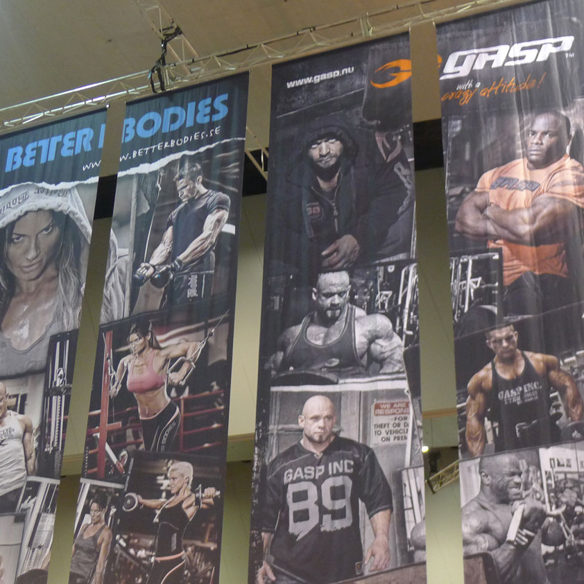 Exhibitions and Conferences - Signage - Overhead signage