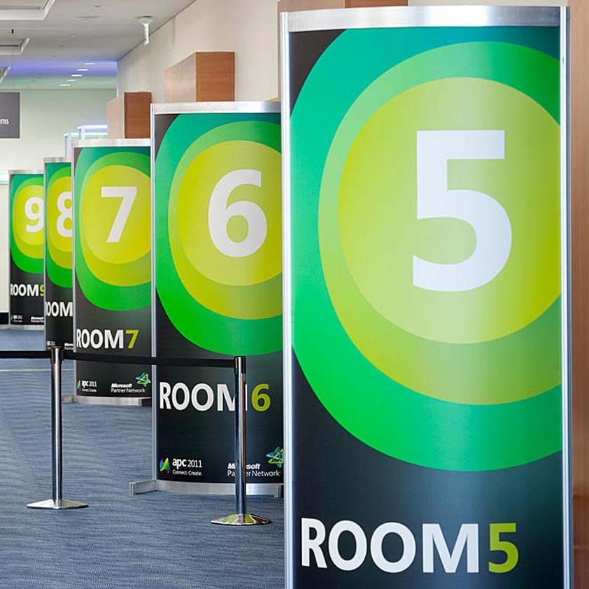 Organisers - Signage